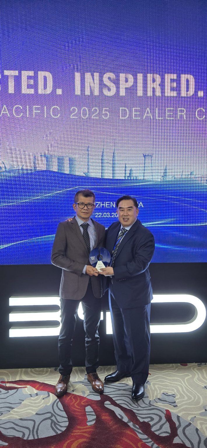 Maju Motors wins Best Sales Growth Award at BYD Asia Pacific 2025 ...