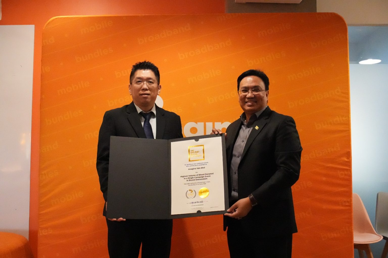 Imagine Sdn Bhd Enters Brunei Book of Records for Highest Blood ...